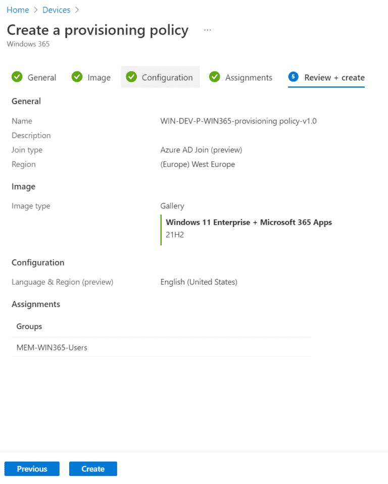 Windows 365 provisioning for different regions - Just about the Modern ...