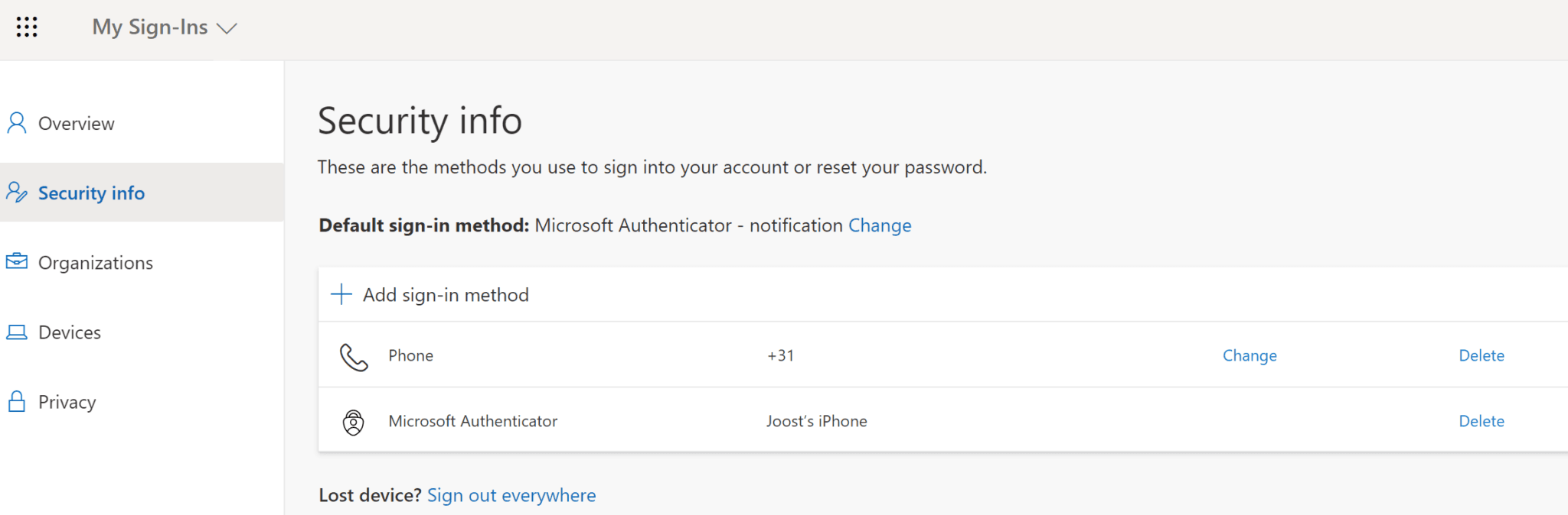 Passwordless authentication with FIDO2