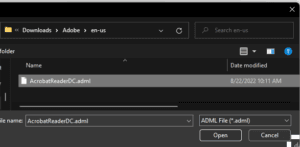Import ADMX templates to Endpoint Manager - Just about the Modern Workplace
