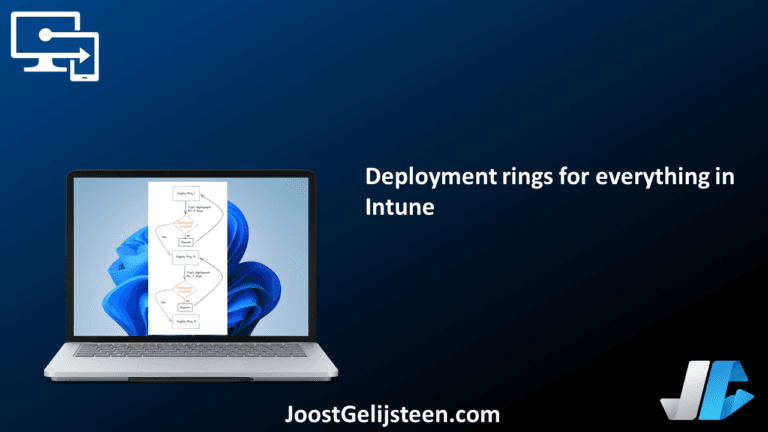 Deployment rings for everything in Intune