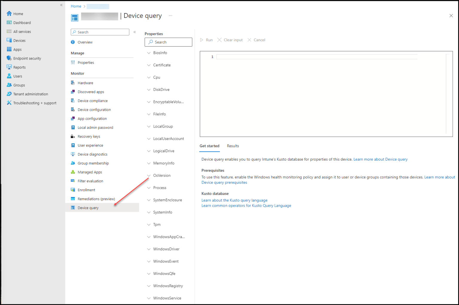 Intune Device Query Just About The Modern Workplace