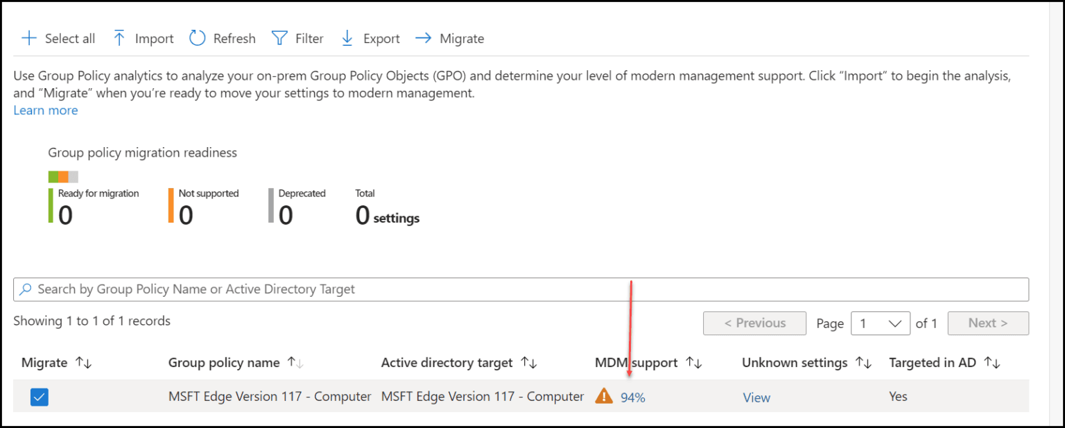 Intune Security baselines - Just about the Modern Workplace